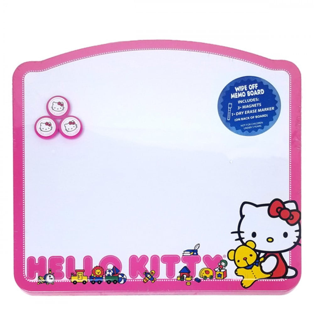 Hello Kitty Memo Board Magnet Whiteboard #694817 - Walmart.com