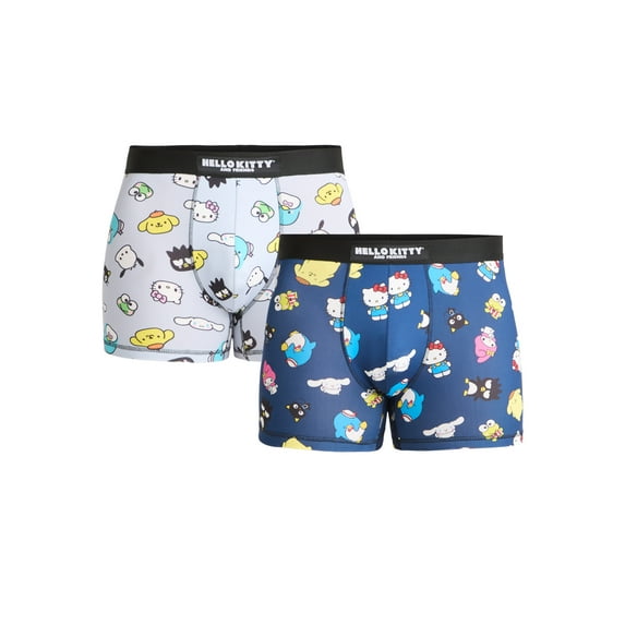 Hello Kitty and Friends Men's Boxer Briefs, 2-Pack, Sizes S-2XL ...