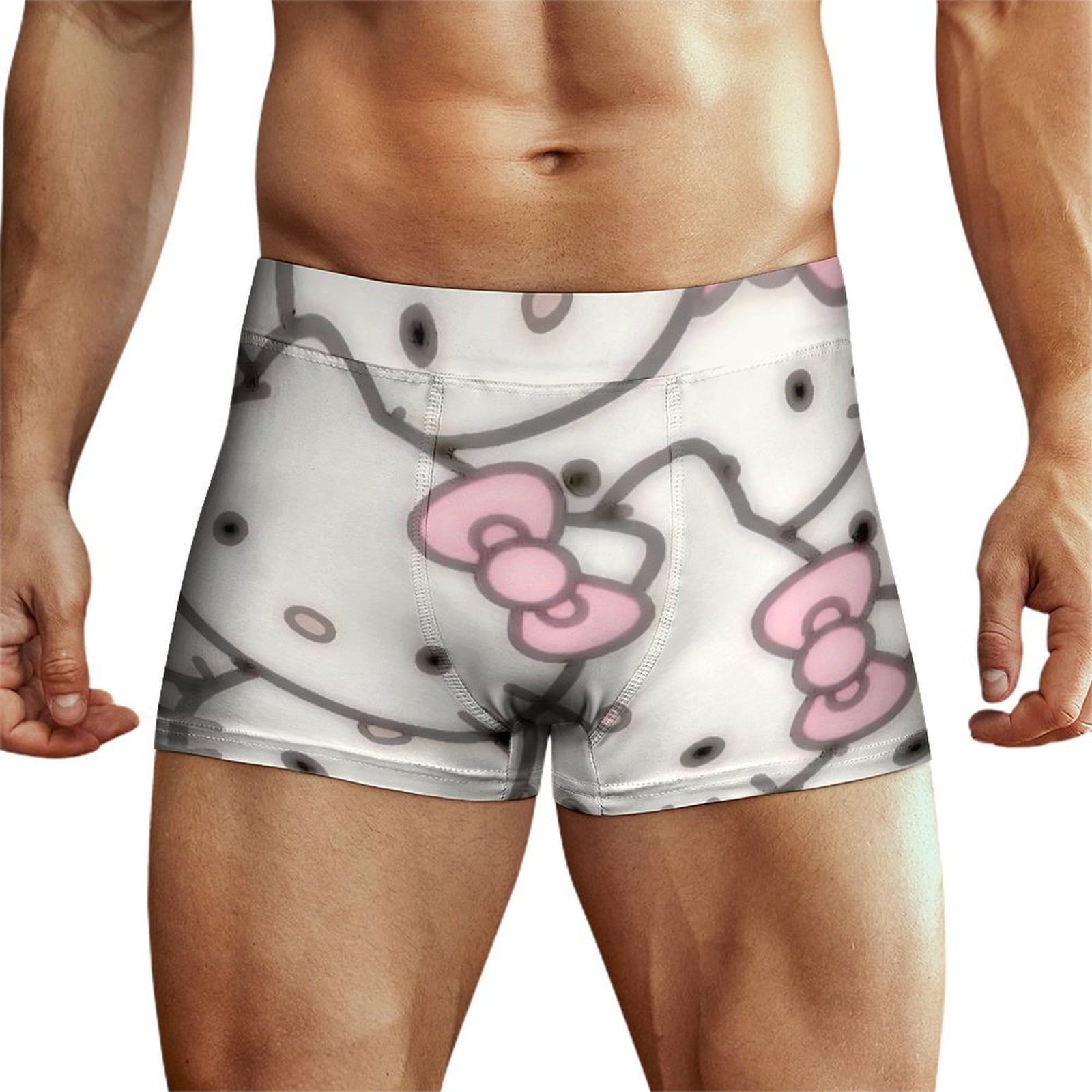 Hello Kitty Men's Cartoon Boxer BriefsMens Underwear L - Walmart.com