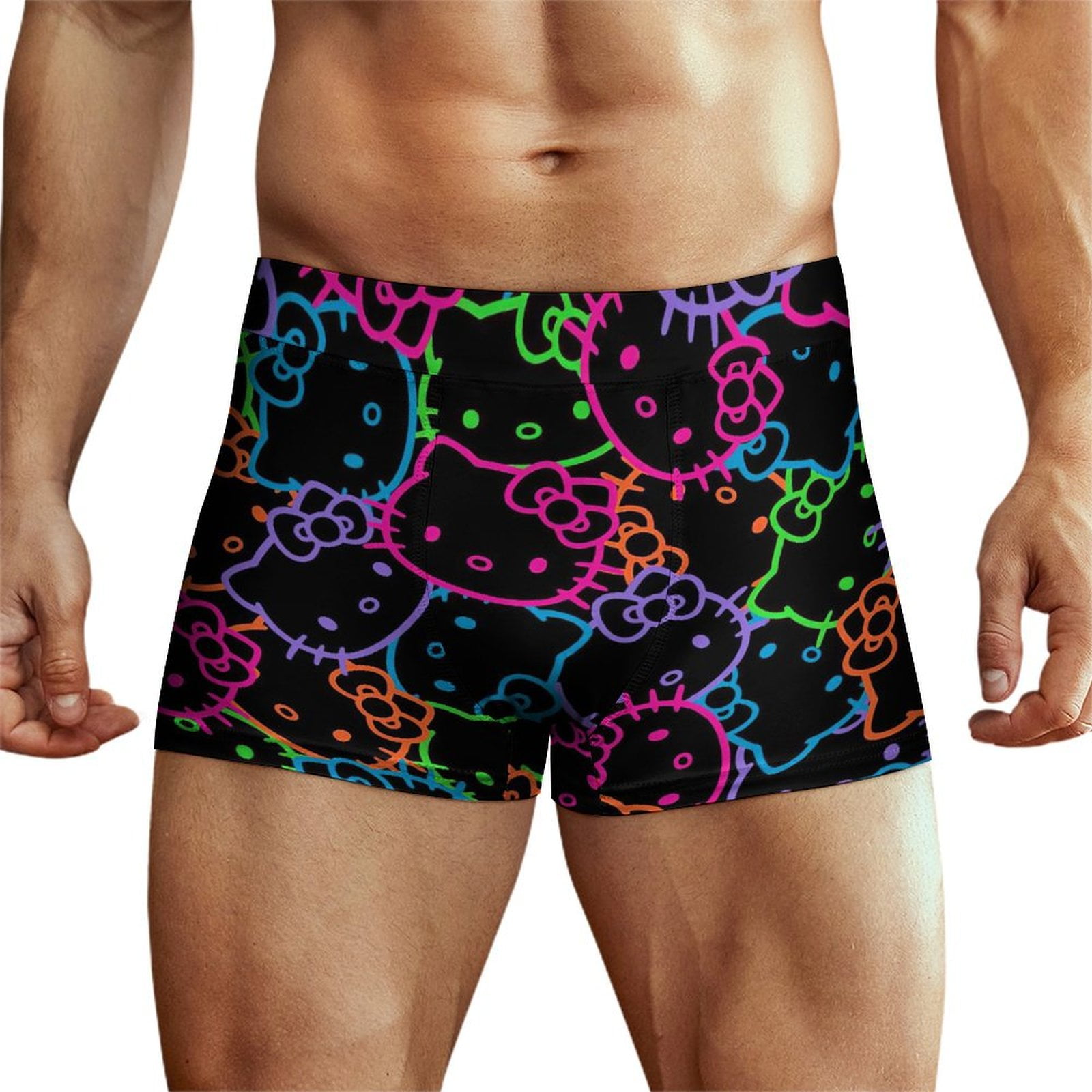 Hello Kitty Men's Cartoon Boxer BriefsMens Underwear M - Walmart.com