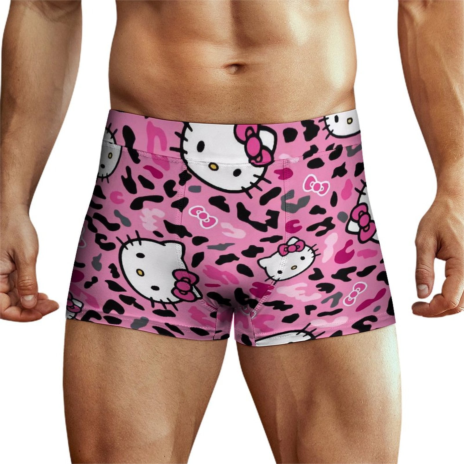 Hello Kitty Men's Cartoon Boxer BriefsMens Underwear M - Walmart.com