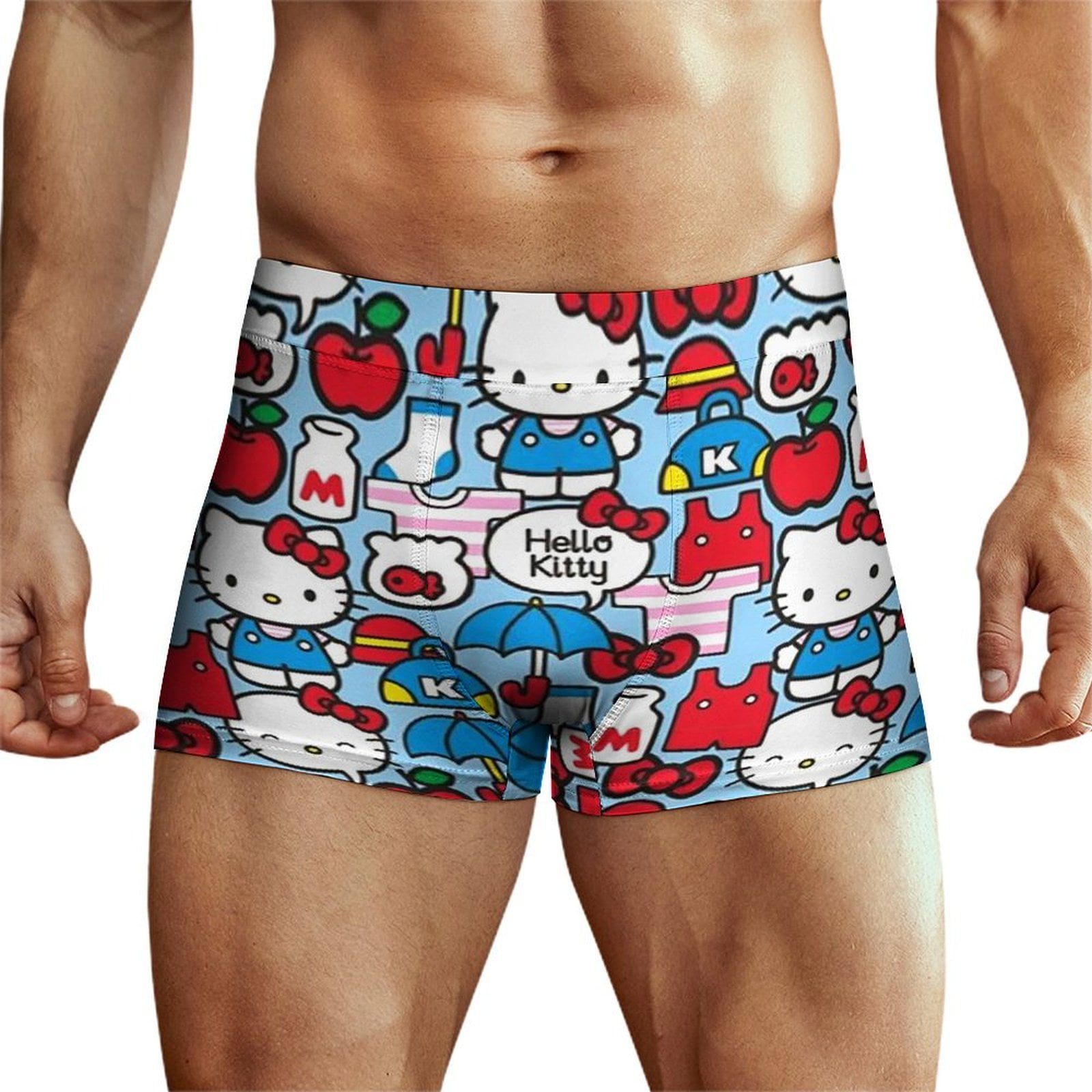 Hello Kitty Men's Cartoon Boxer BriefsMens Underwear S - Walmart.com