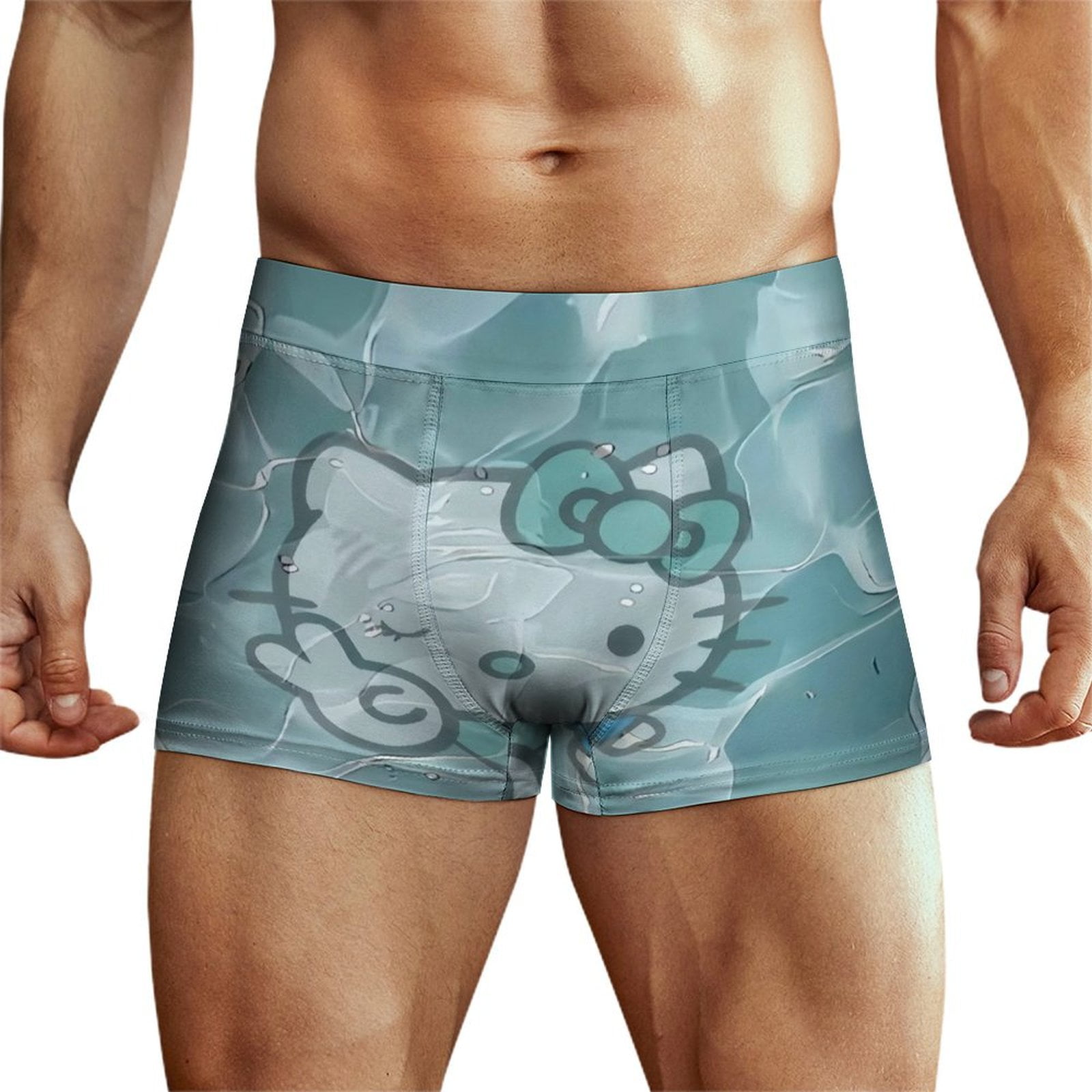 Hello Kitty Men's Cartoon Boxer BriefsMens Underwear XL - Walmart.com