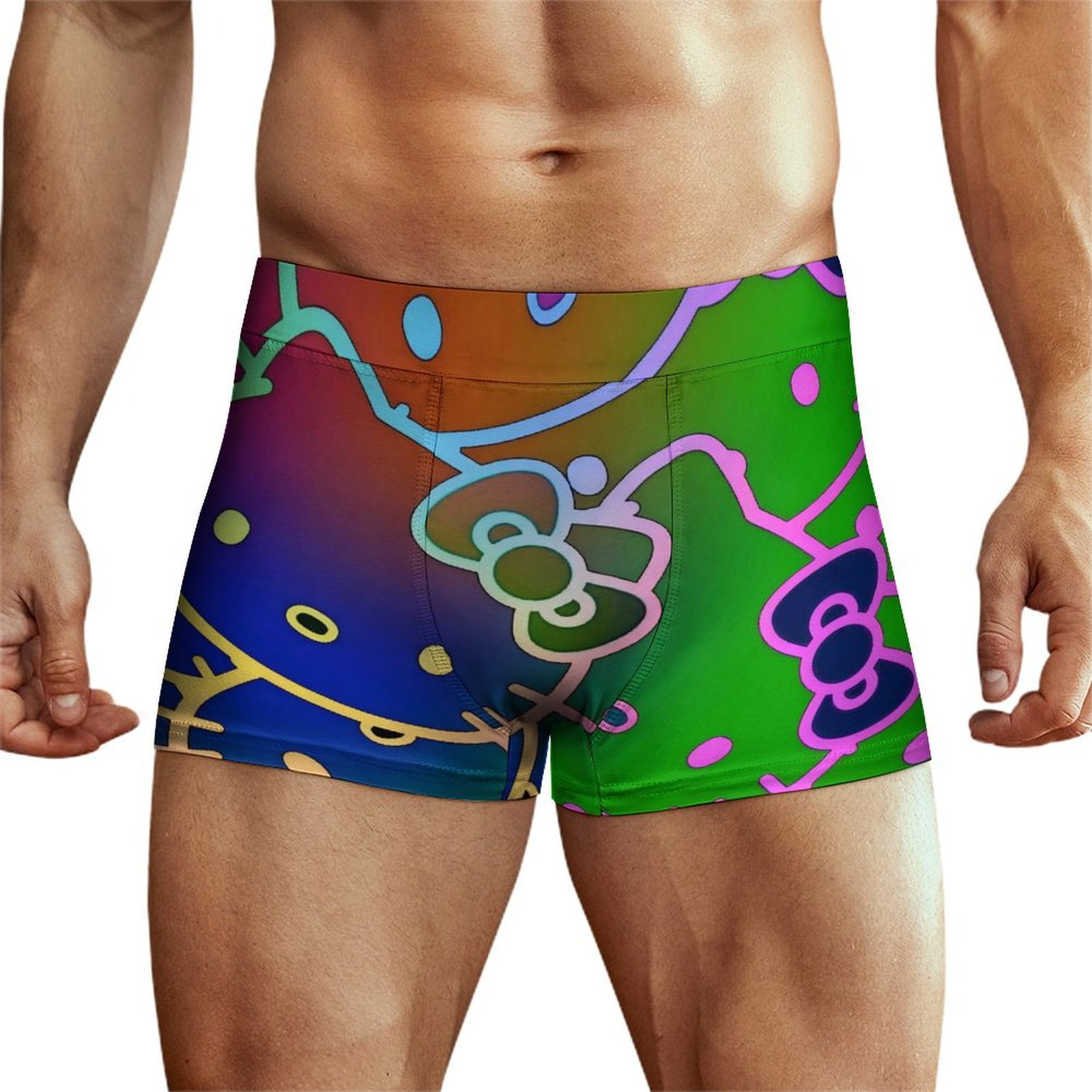 Hello Kitty Men's Cartoon Boxer BriefsMens Underwear XL - Walmart.com