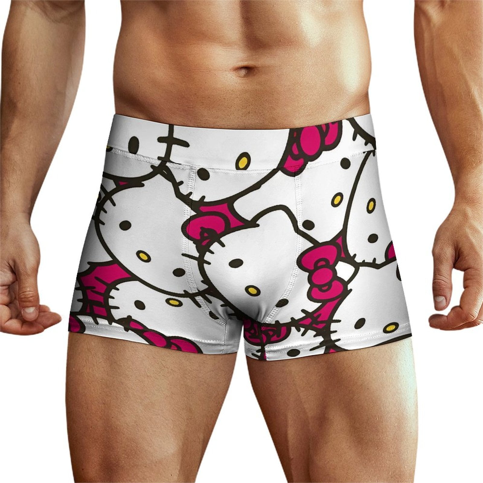Hello Kitty Men's Cartoon Boxer BriefsMens Underwear XL - Walmart.com