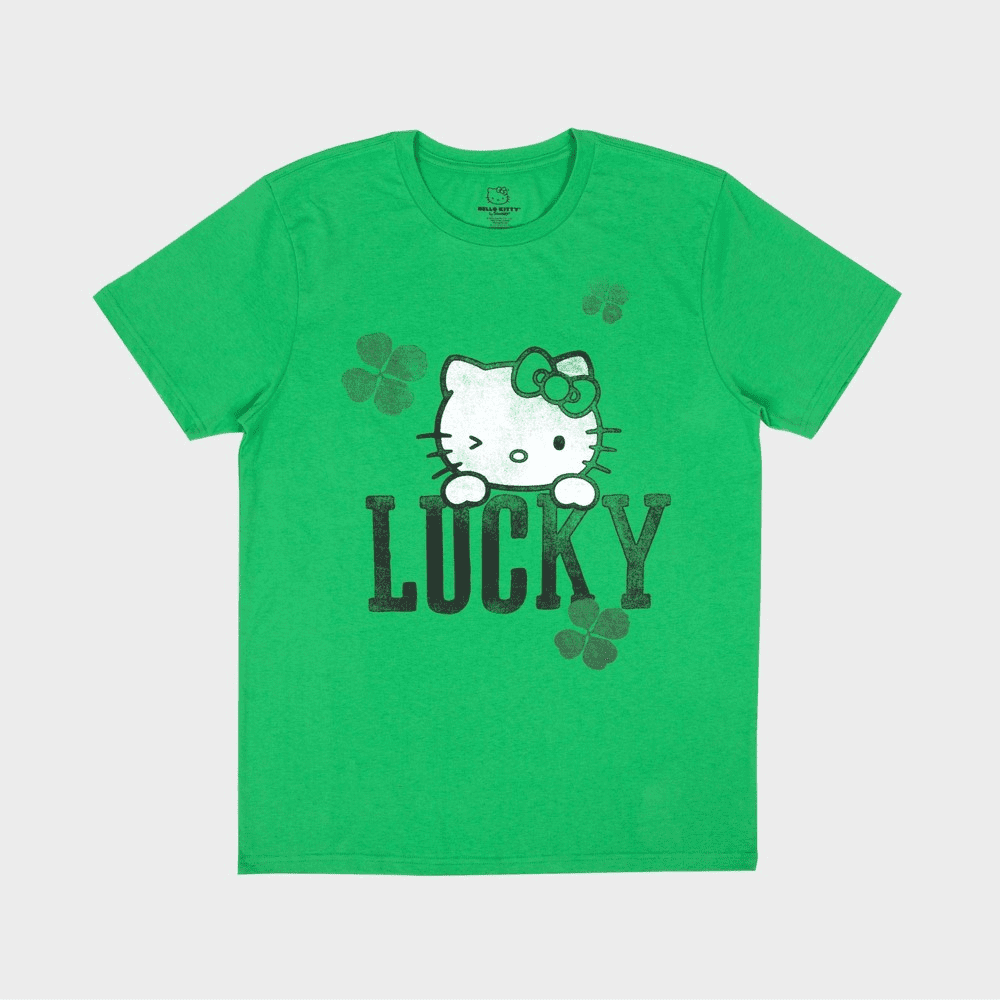 Hello Kitty Men's Sanrio Hello Kitty Short Sleeve Graphic T-Shirt ...
