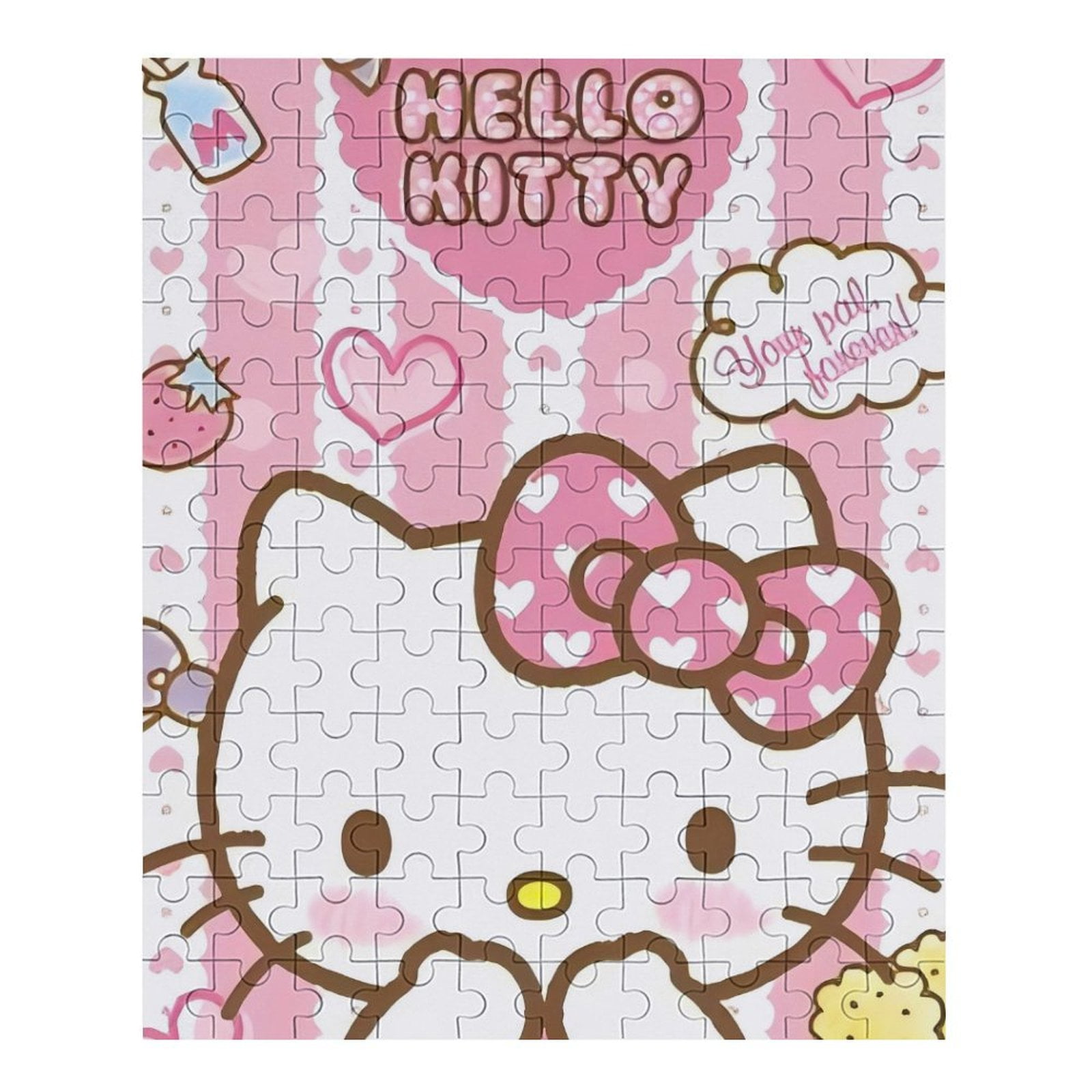 Hello Kitty Merch Hello Kitty Puzzles for Kids 120 PCS Puzzle Toys ...