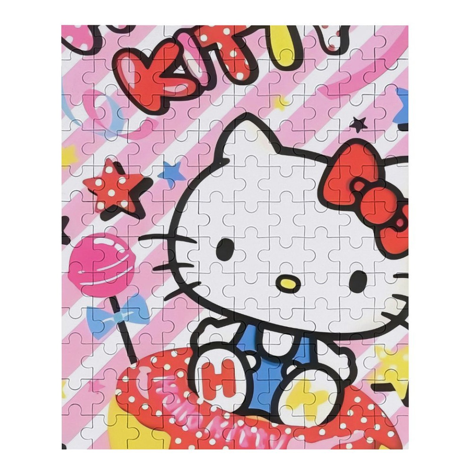 Hello Kitty Merch Hello Kitty Puzzles for Kids 120 PCS Puzzle Toys ...