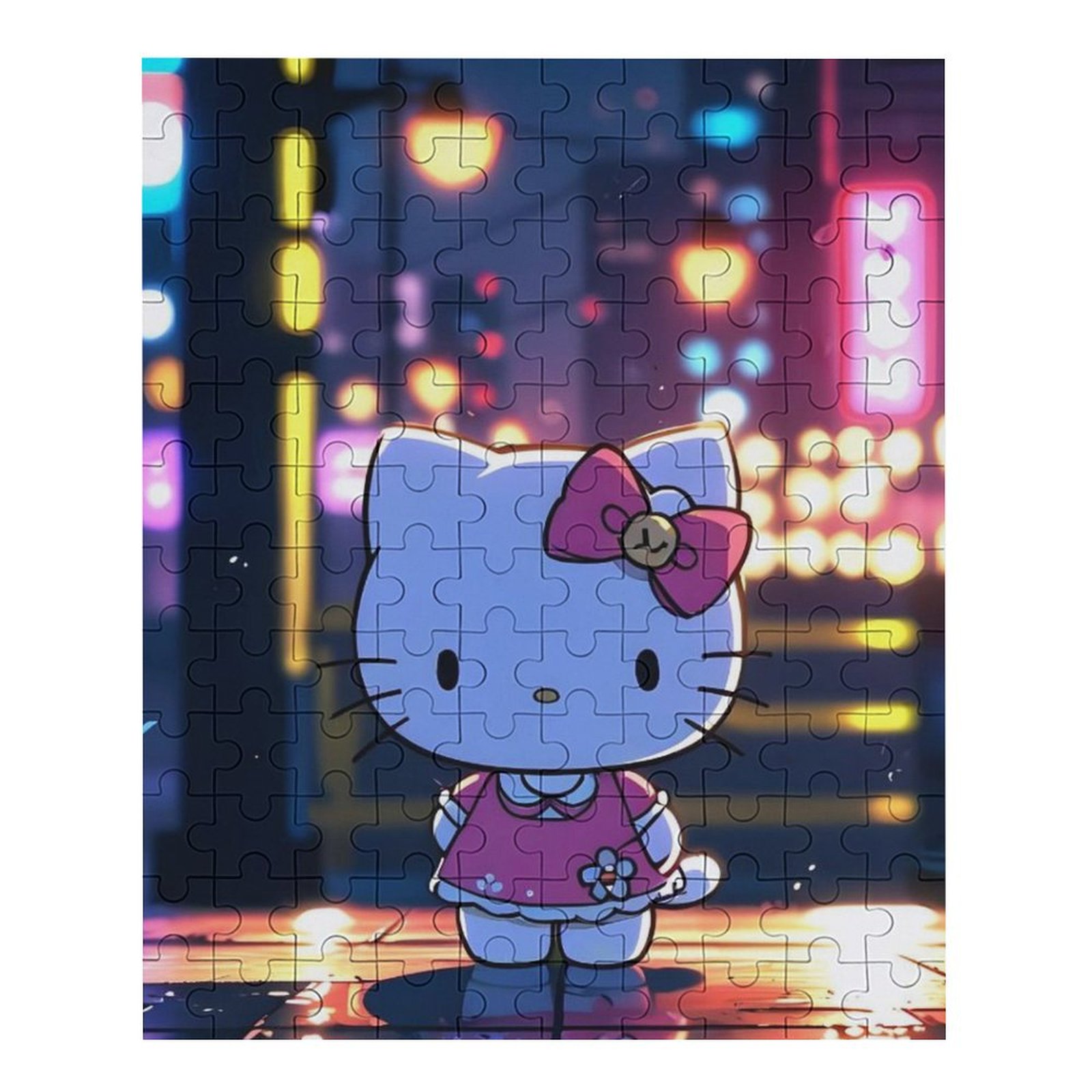 Hello Kitty Merch Hello Kitty Puzzles for Kids 120 PCS Puzzle Toys ...