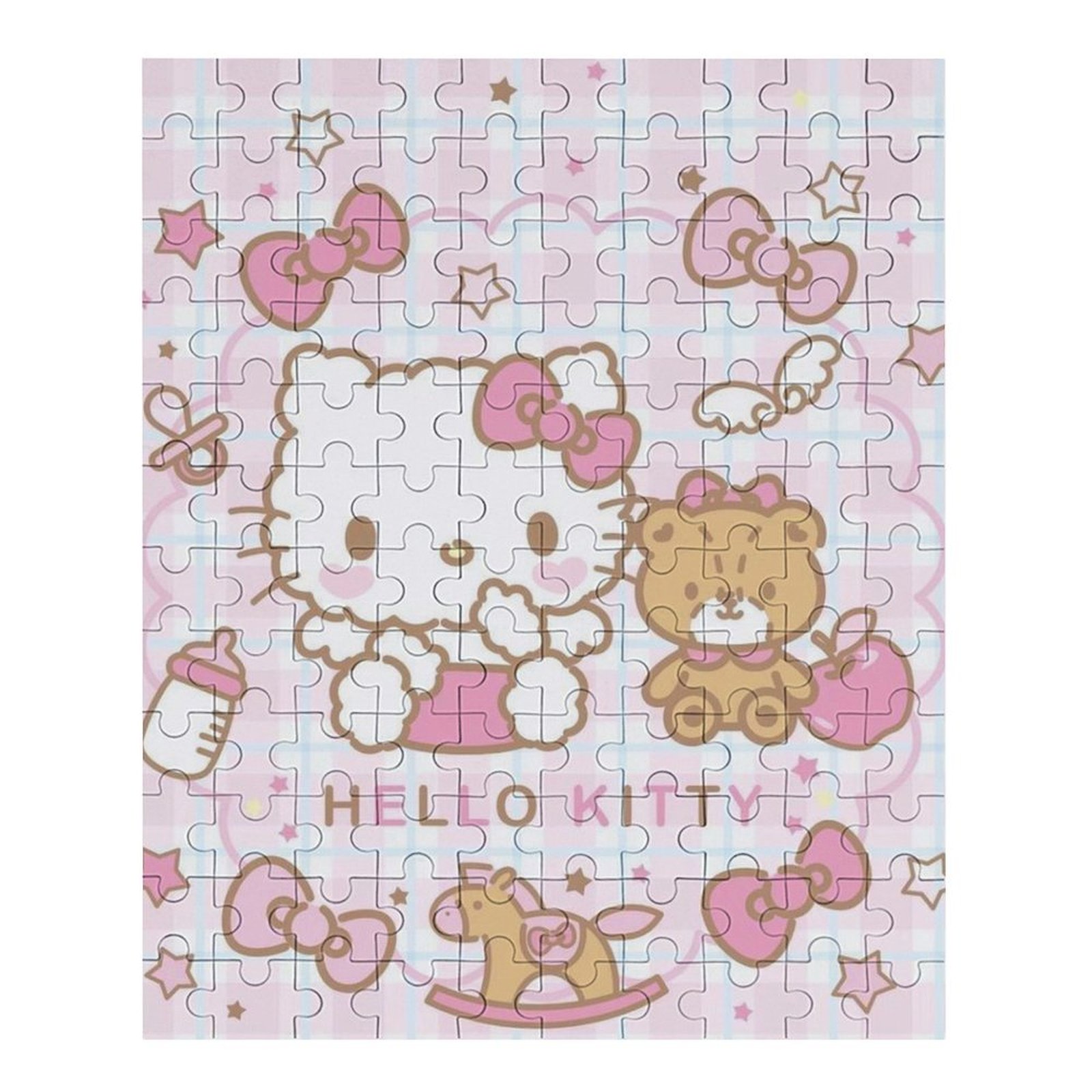 Hello Kitty Merch Hello Kitty Puzzles for Kids 120 PCS Puzzle Toys Christmas Gift - Walmart.com