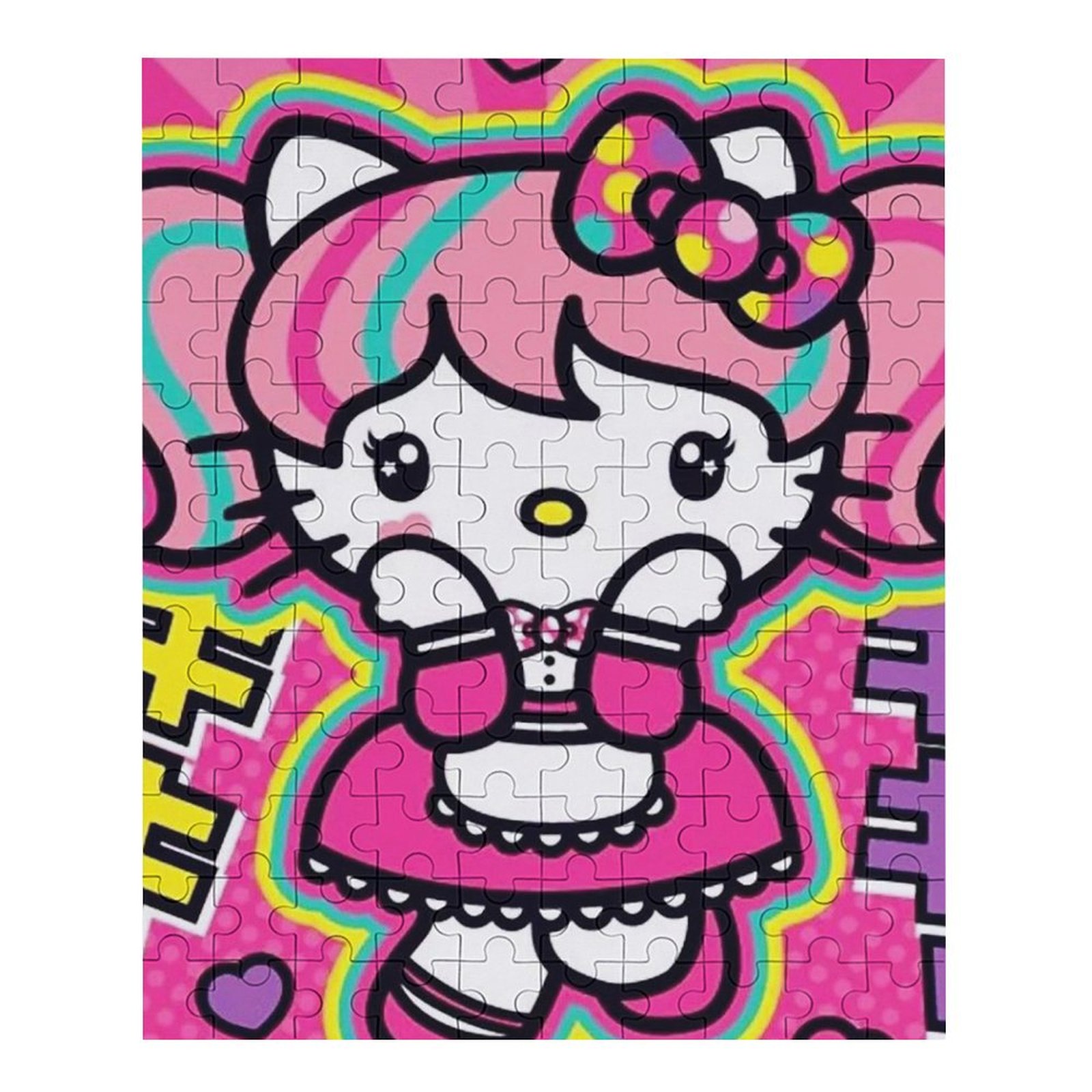 Hello Kitty Merch Hello Kitty Puzzles for Kids 120 PCS Puzzle Toys ...