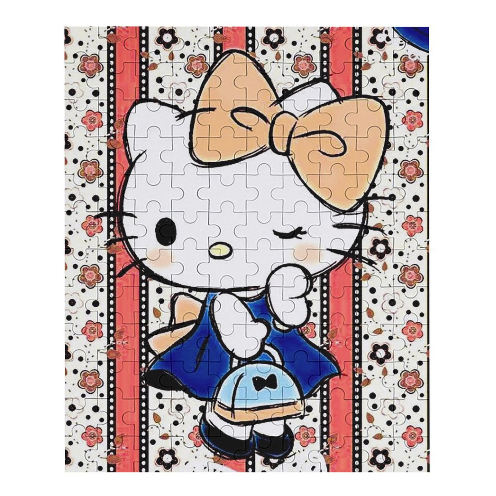 Hello Kitty Merch Hello Kitty Puzzles for Kids 120 PCS Puzzle Toys ...