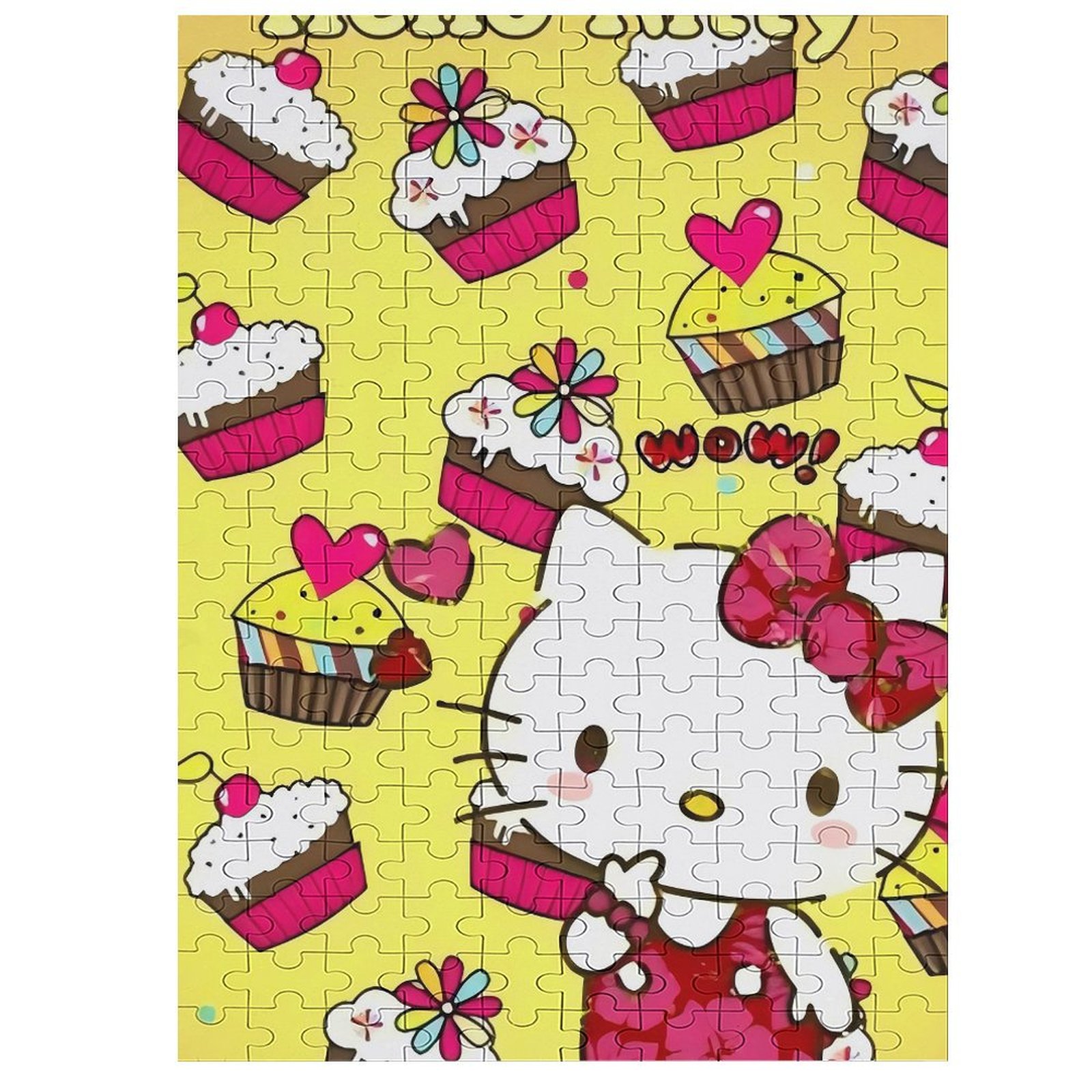 Hello Kitty Merch Hello Kitty Puzzles for Kids 200 PCS Puzzle Toys ...