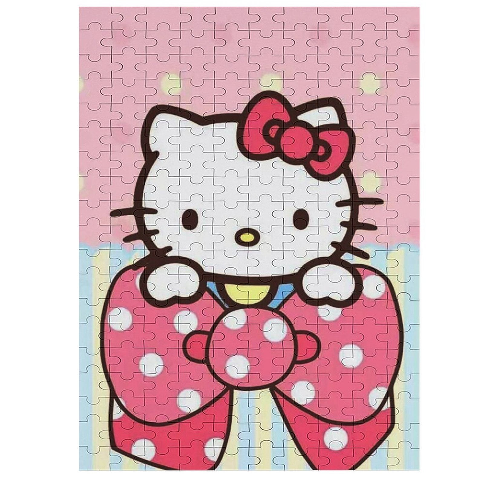 Hello Kitty Merch Hello Kitty Puzzles for Kids 200 PCS Puzzle Toys ...
