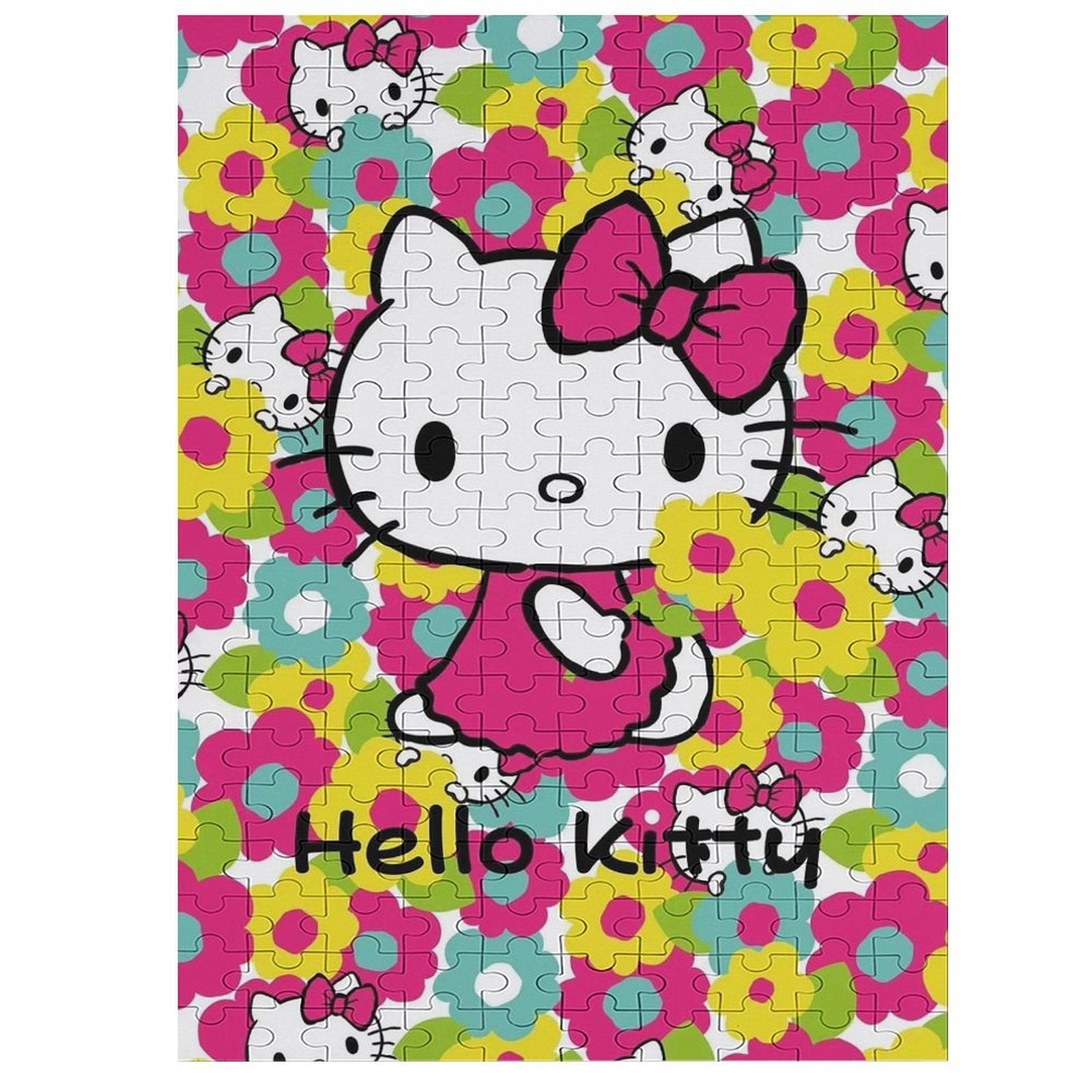 Hello Kitty Merch Hello Kitty Puzzles for Kids 200 PCS Puzzle Toys ...