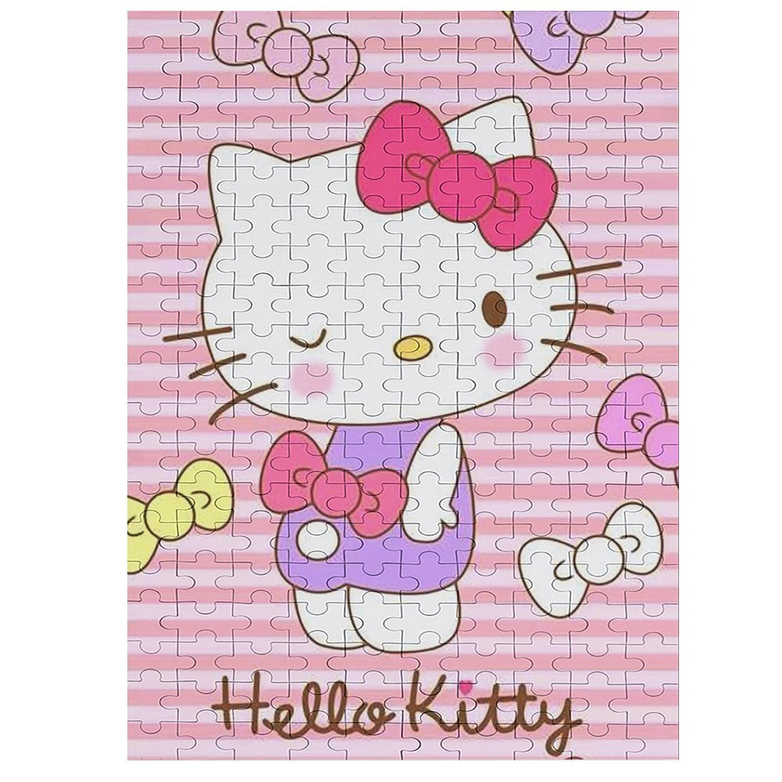 Hello Kitty Merch Hello Kitty Puzzles for Kids 200 PCS Puzzle Toys ...