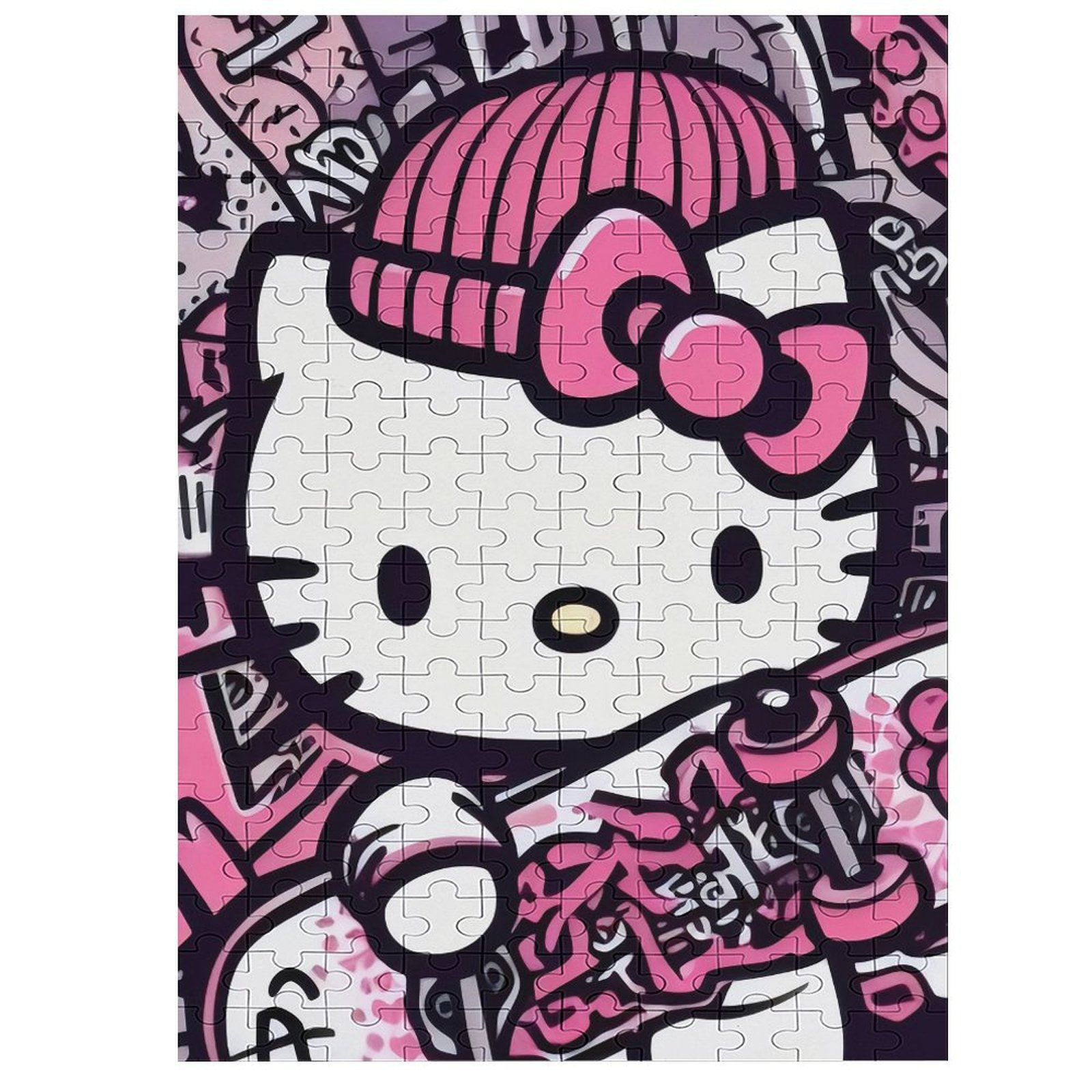 Hello Kitty Merch Hello Kitty Puzzles for Kids 200 PCS Puzzle Toys ...