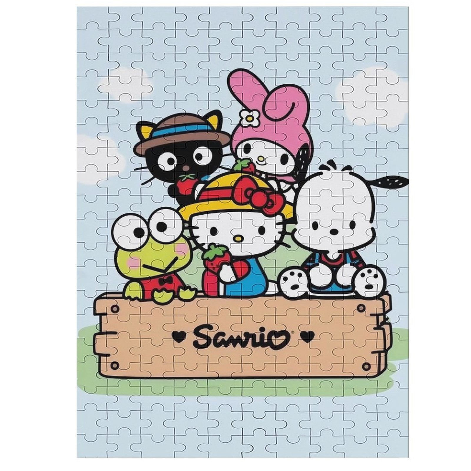 Hello Kitty Merch Hello Kitty Puzzles for Kids 200 PCS Puzzle Toys ...