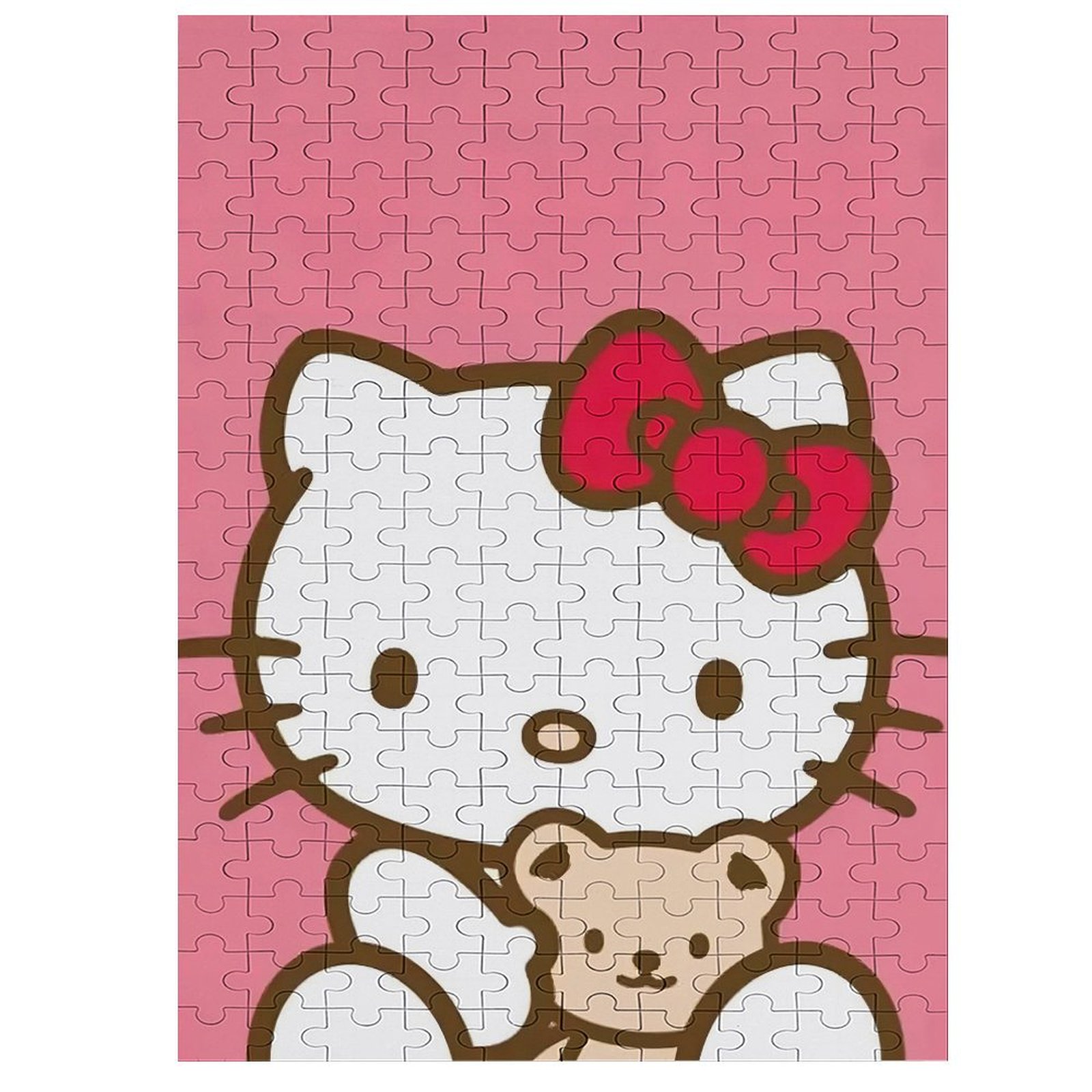 Hello Kitty Merch Hello Kitty Puzzles for Kids 200 PCS Puzzle Toys ...