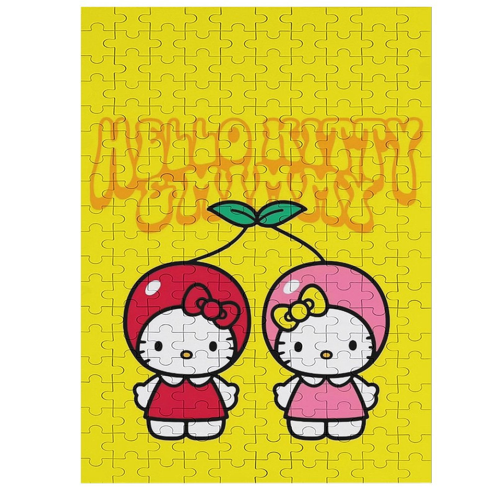 Hello Kitty Merch Hello Kitty Puzzles for Kids 200 PCS Puzzle Toys ...