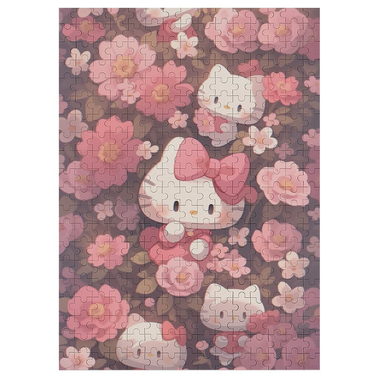 Hello Kitty Merch Hello Kitty Puzzles for Kids 300 PCS Puzzle Toys ...