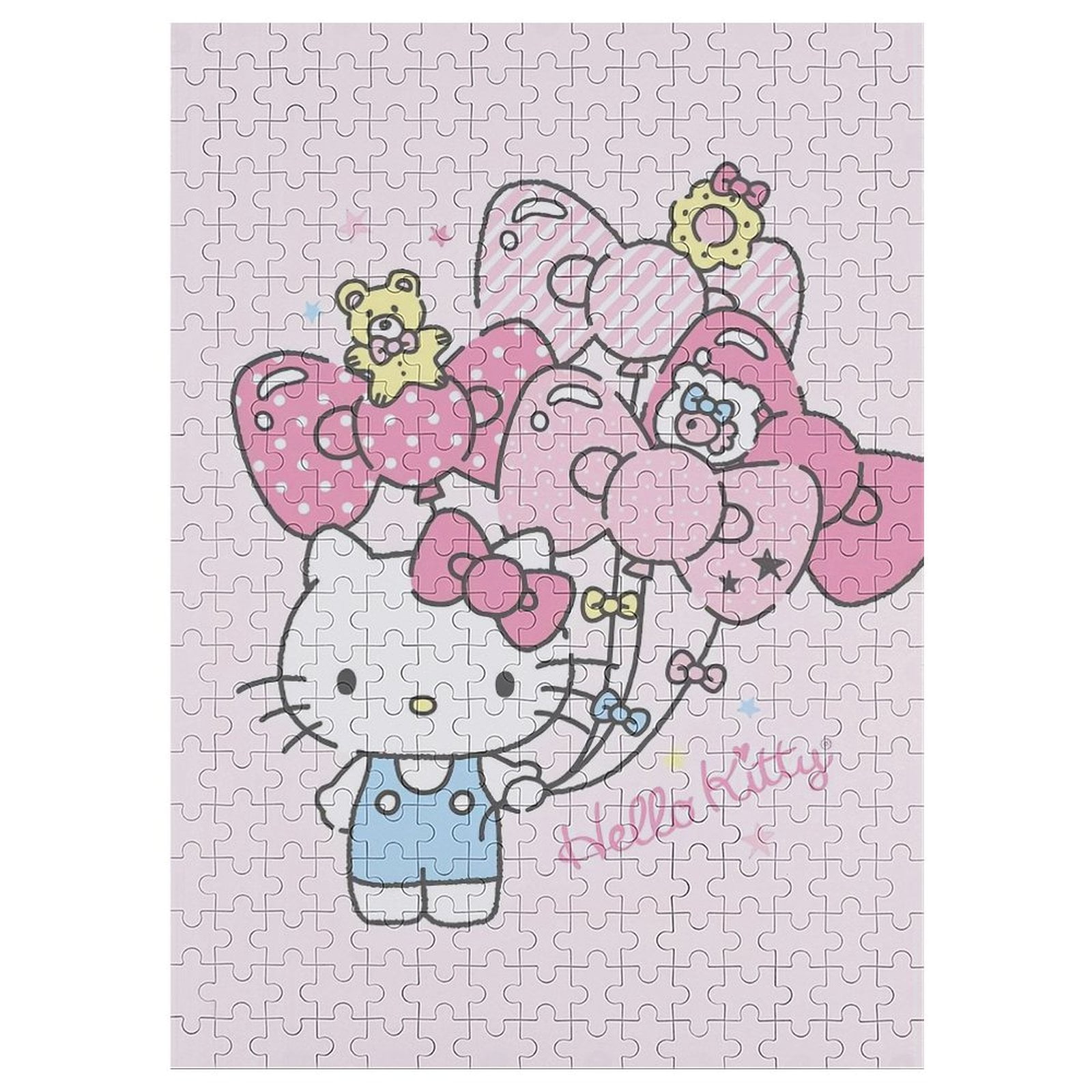 Hello Kitty Merch Hello Kitty Puzzles for Kids 300 PCS Puzzle Toys ...