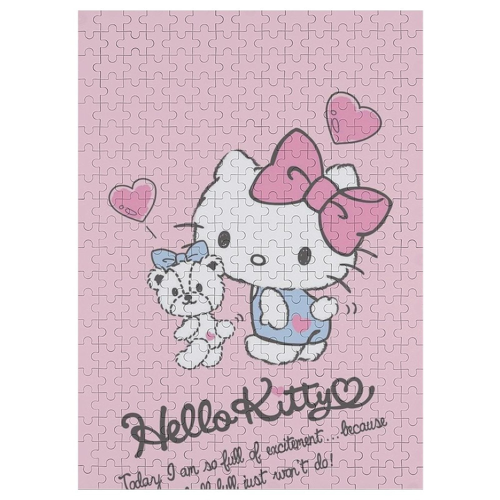 Hello Kitty Merch Hello Kitty Puzzles for Kids 300 PCS Puzzle Toys ...