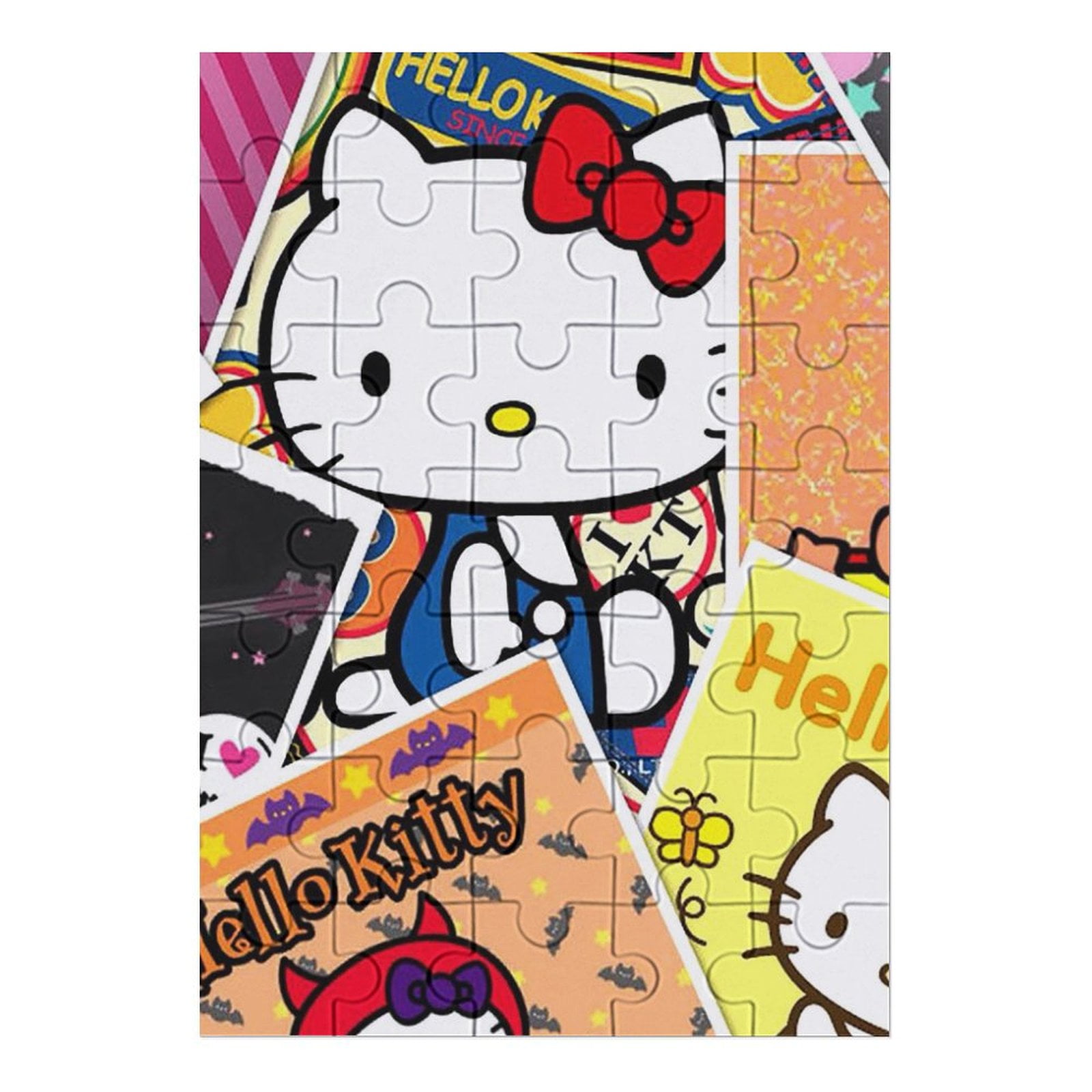 Hello Kitty Merch Hello Kitty Puzzles for Kids 35 PCS Puzzle Toys ...