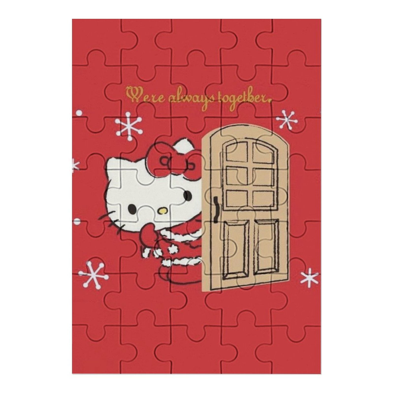 Hello Kitty Merch Hello Kitty Puzzles for Kids 35 PCS Puzzle Toys ...