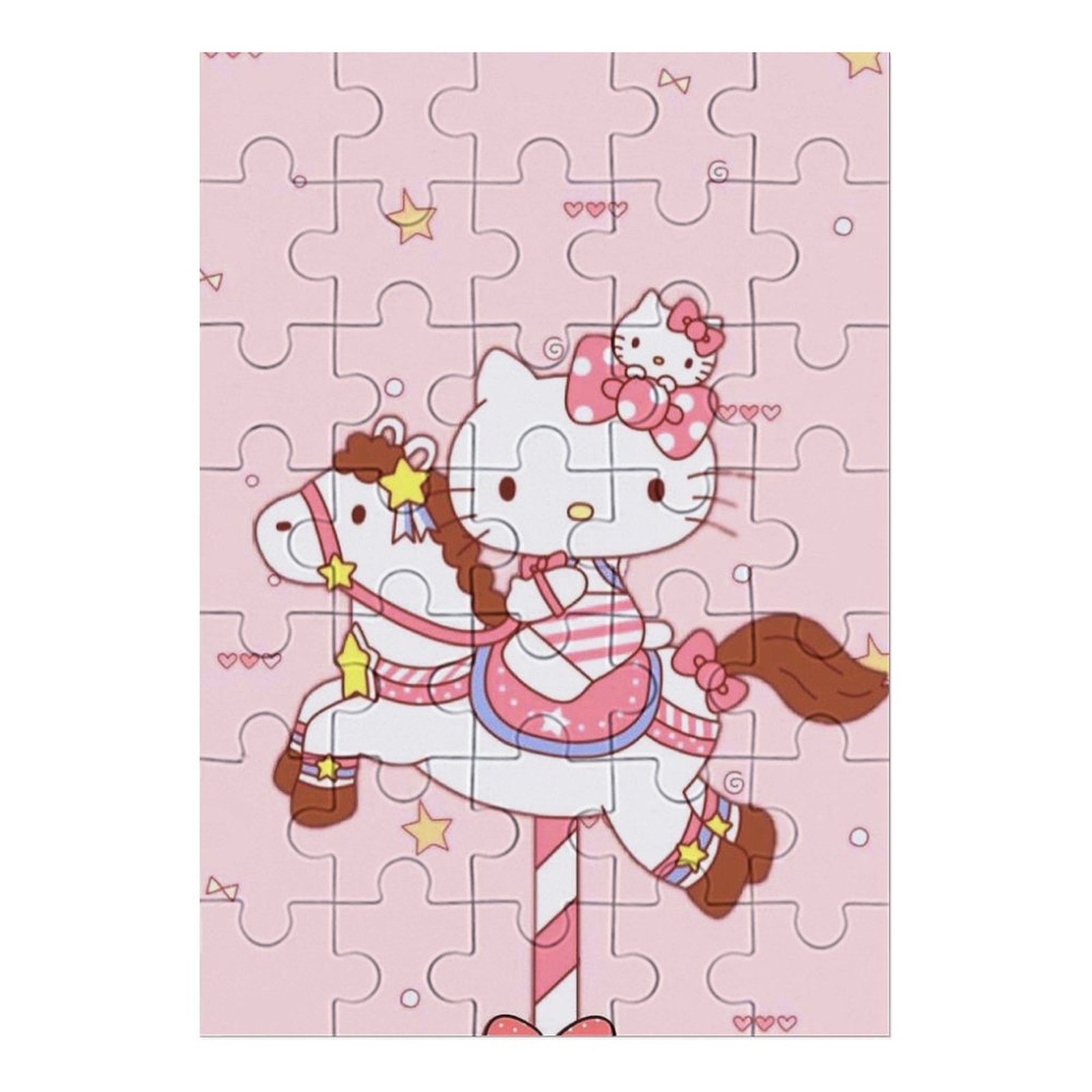 Hello Kitty Merch Hello Kitty Puzzles for Kids 35 PCS Puzzle Toys ...