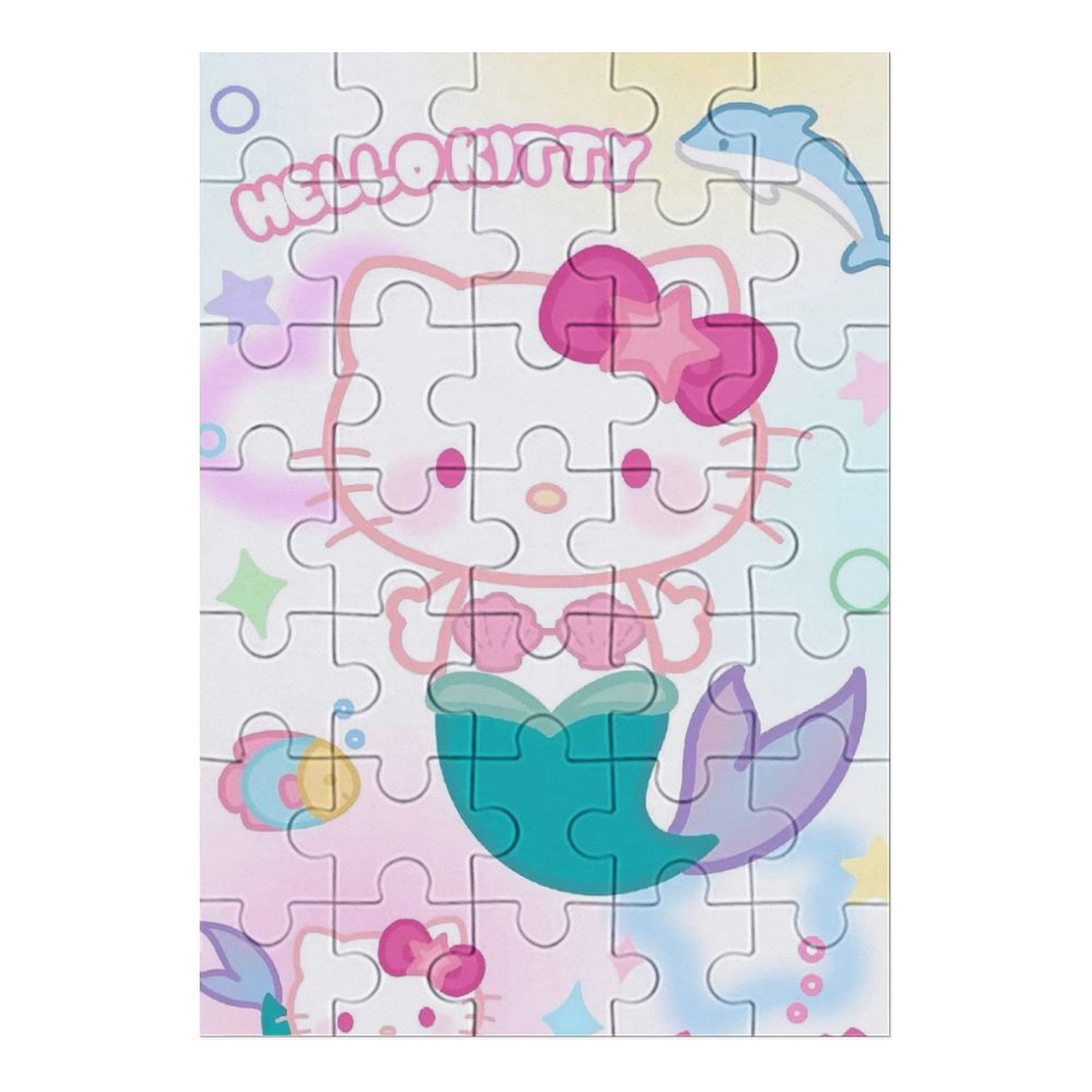 Hello Kitty Merch Hello Kitty Puzzles for Kids 35 PCS Puzzle Toys ...