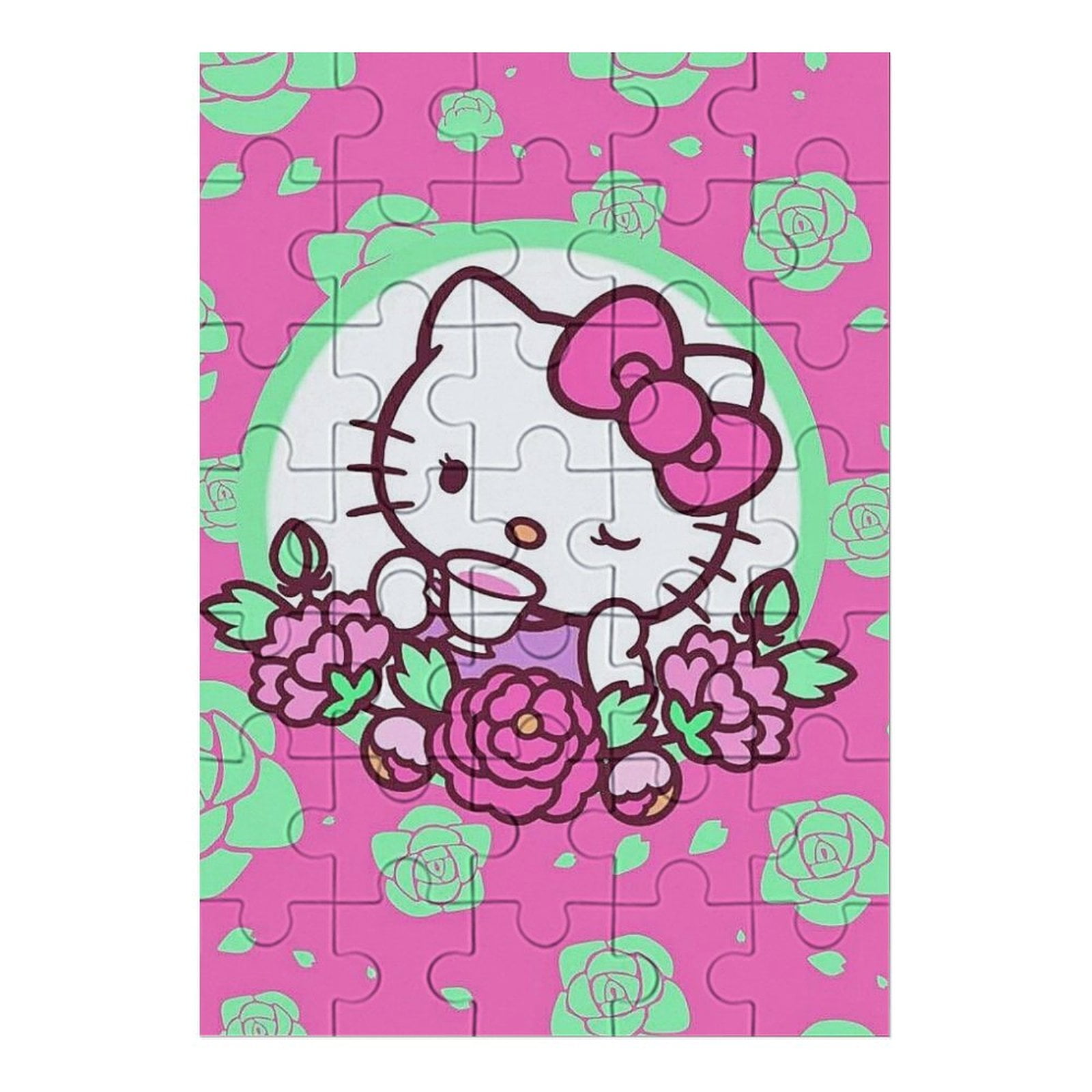 Hello Kitty Merch Hello Kitty Puzzles for Kids 35 PCS Puzzle Toys Christmas Gift - Walmart.com