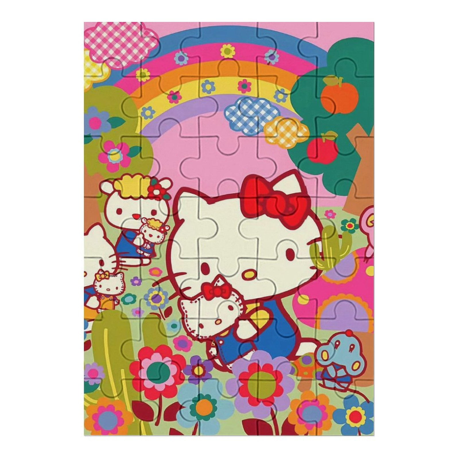 Hello Kitty Merch Hello Kitty Puzzles for Kids 35 PCS Puzzle Toys ...