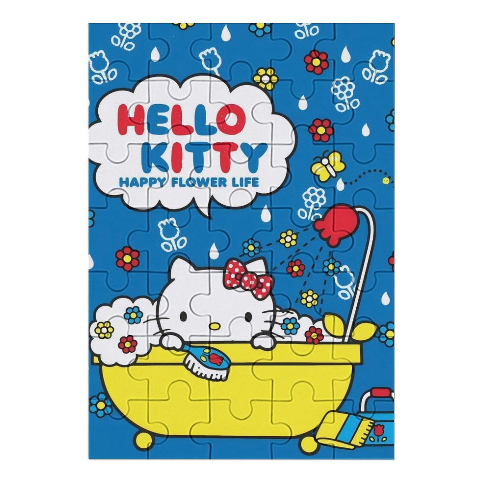 Hello Kitty Merch Hello Kitty Puzzles for Kids 35 PCS Puzzle Toys ...