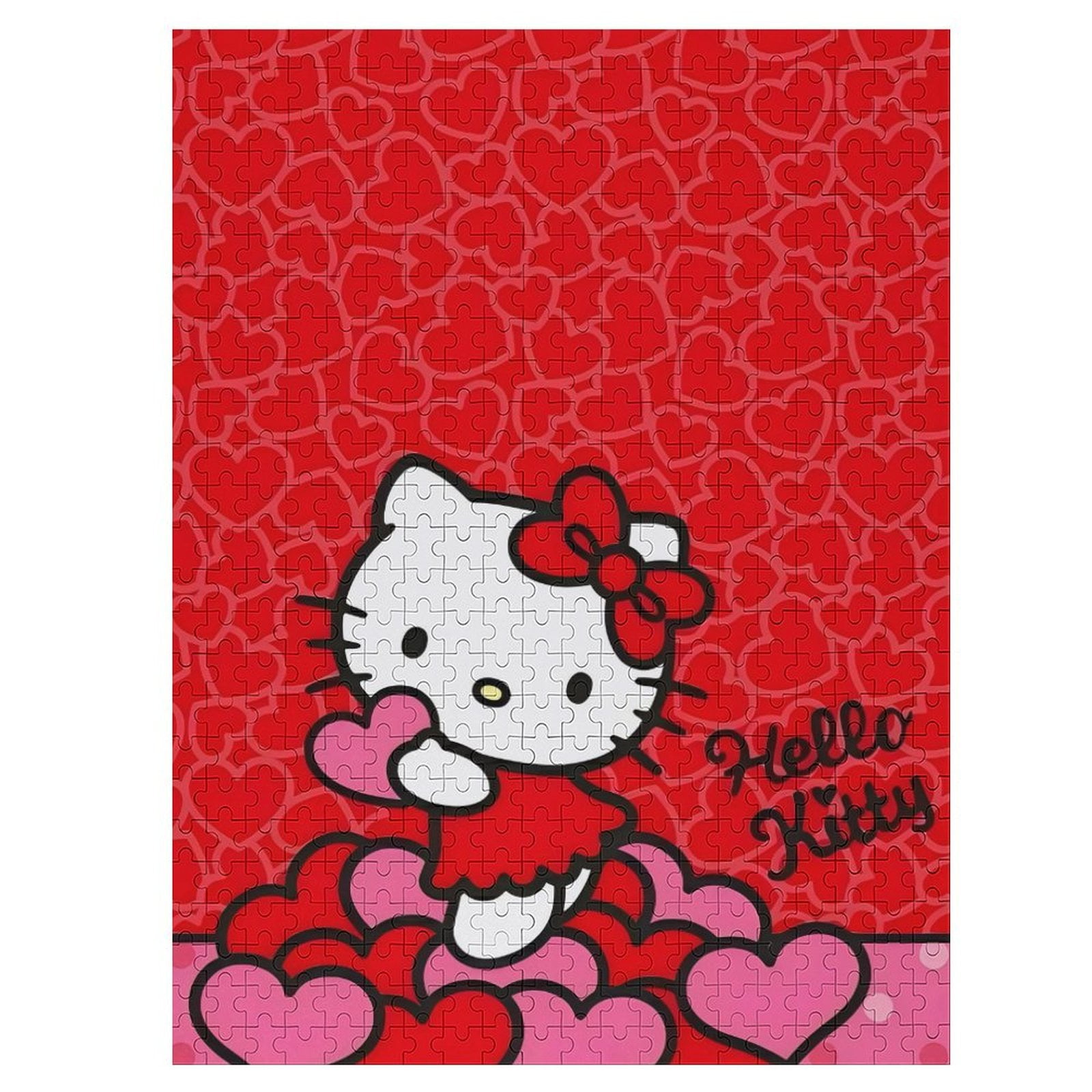 Hello Kitty Merch Hello Kitty Puzzles for Kids 500 PCS Puzzle Toys ...