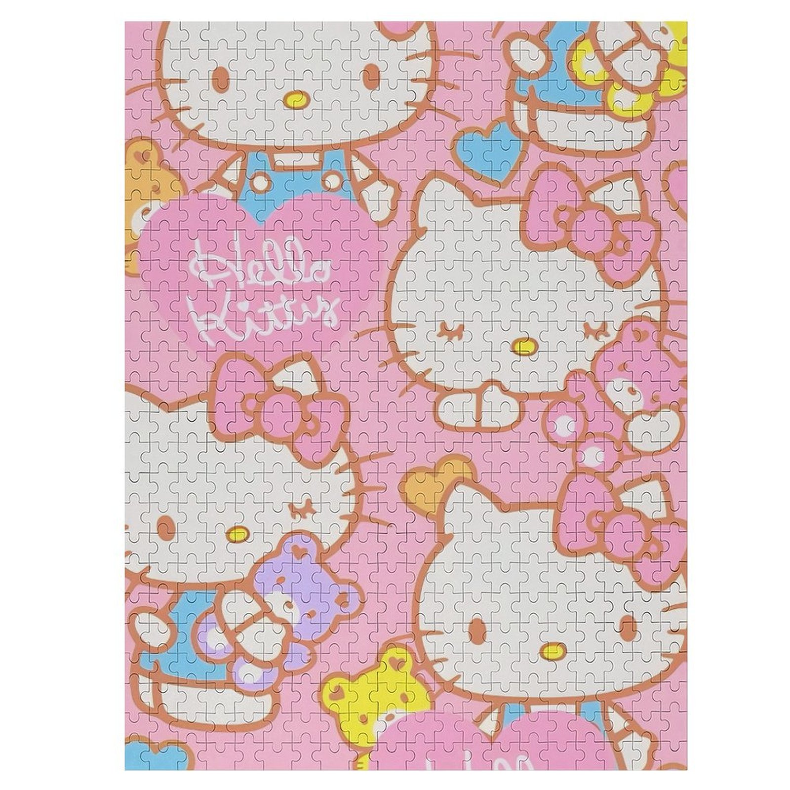 Hello Kitty Merch Hello Kitty Puzzles for Kids 500 PCS Puzzle Toys ...