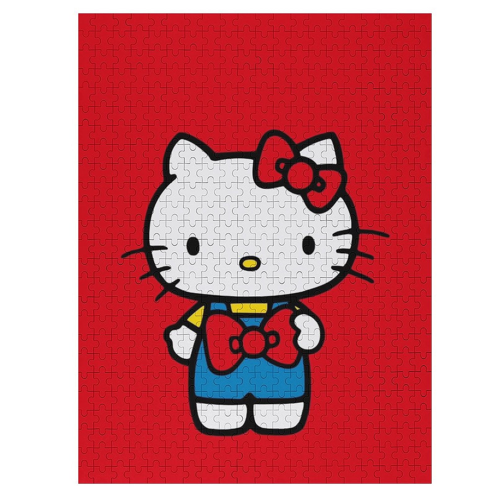 Hello Kitty Merch Hello Kitty Puzzles for Kids 500 PCS Puzzle Toys ...