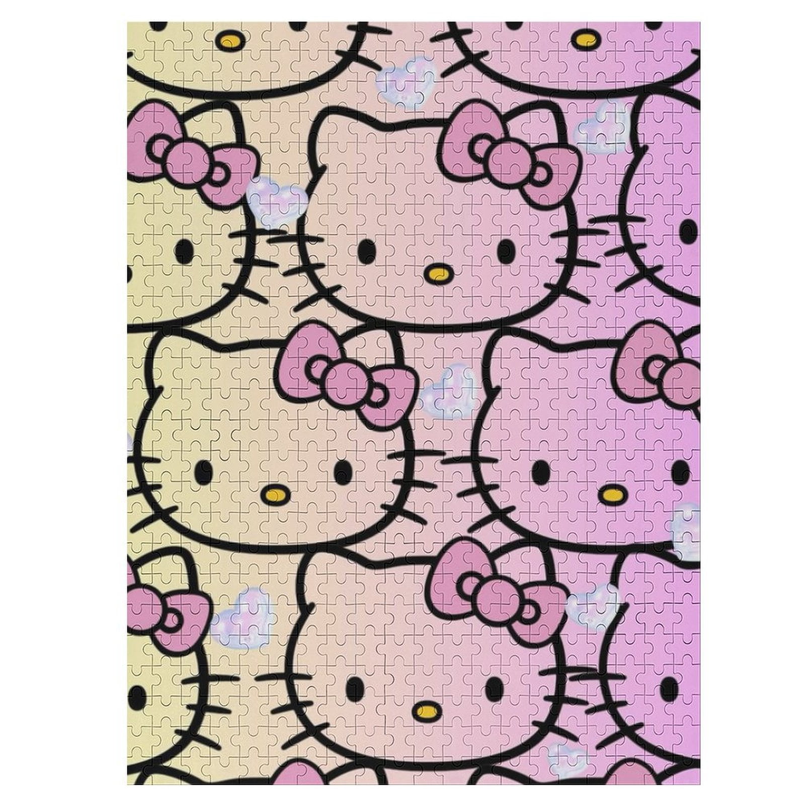 Hello Kitty Merch Hello Kitty Puzzles for Kids 500 PCS Puzzle Toys ...