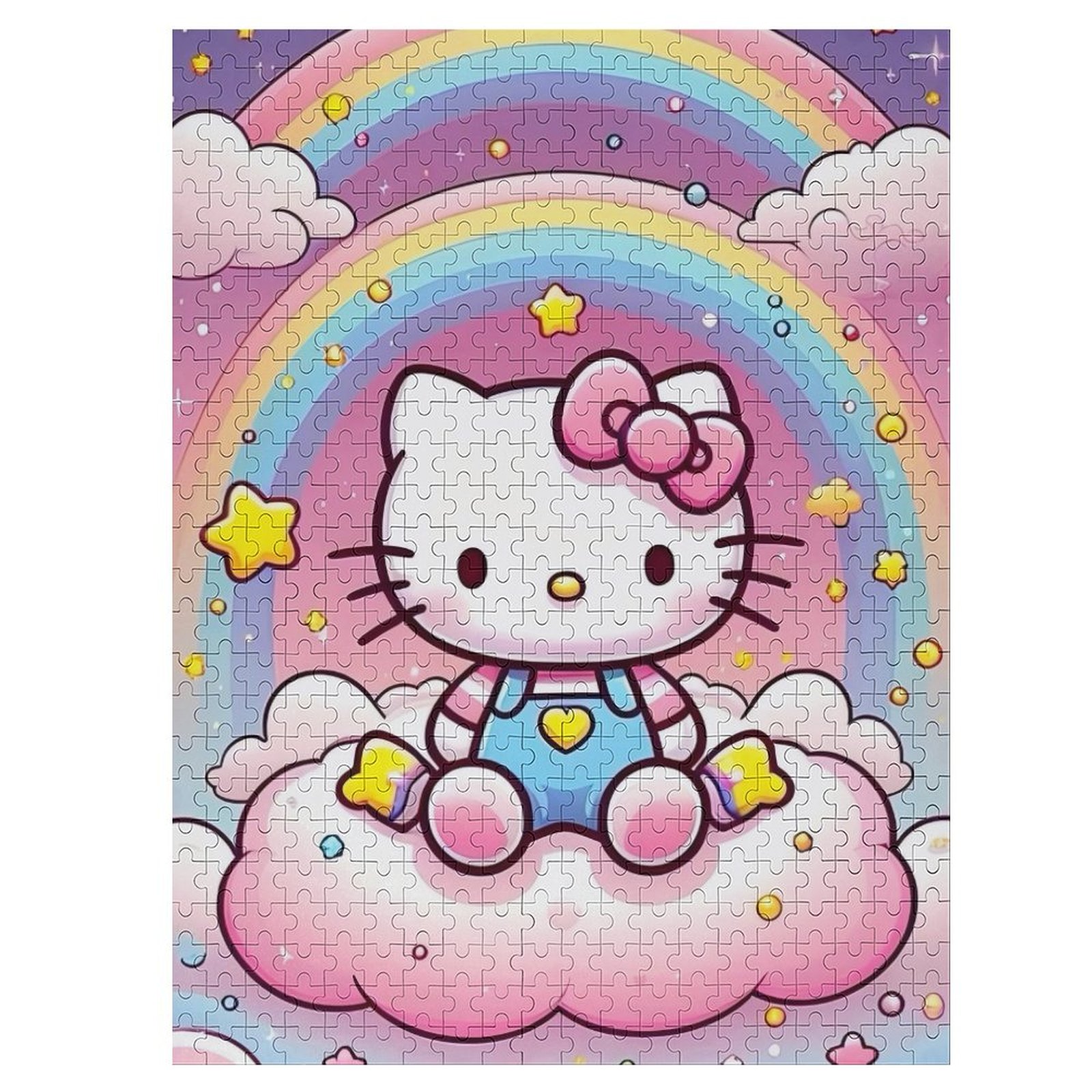 Hello Kitty Merch Hello Kitty Puzzles for Kids 500 PCS Puzzle Toys ...