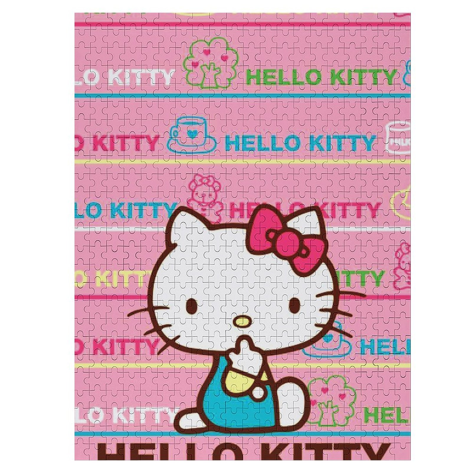 Hello Kitty Merch Hello Kitty Puzzles for Kids 500 PCS Puzzle Toys ...