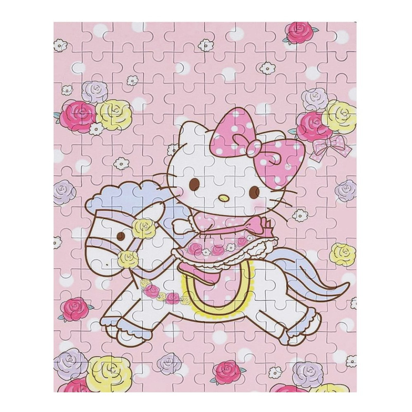 Hello Kitty Merch Hello Kitty Puzzles for Kids 70 PCS Puzzle Toys ...