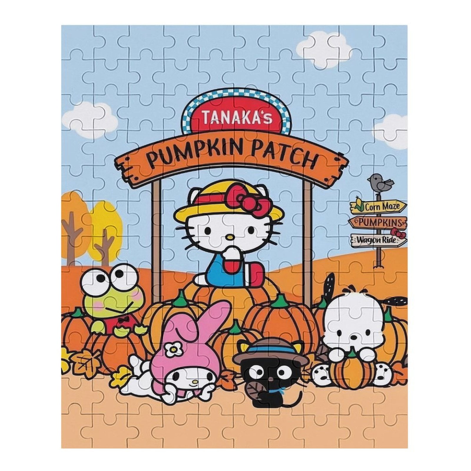 Hello Kitty Merch Hello Kitty Puzzles for Kids 70 PCS Puzzle Toys ...