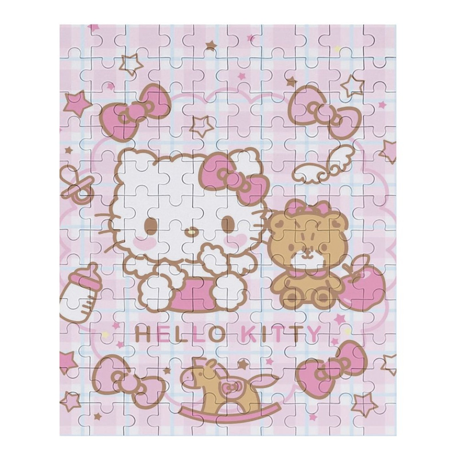 Hello Kitty Merch Hello Kitty Puzzles for Kids 70 PCS Puzzle Toys ...