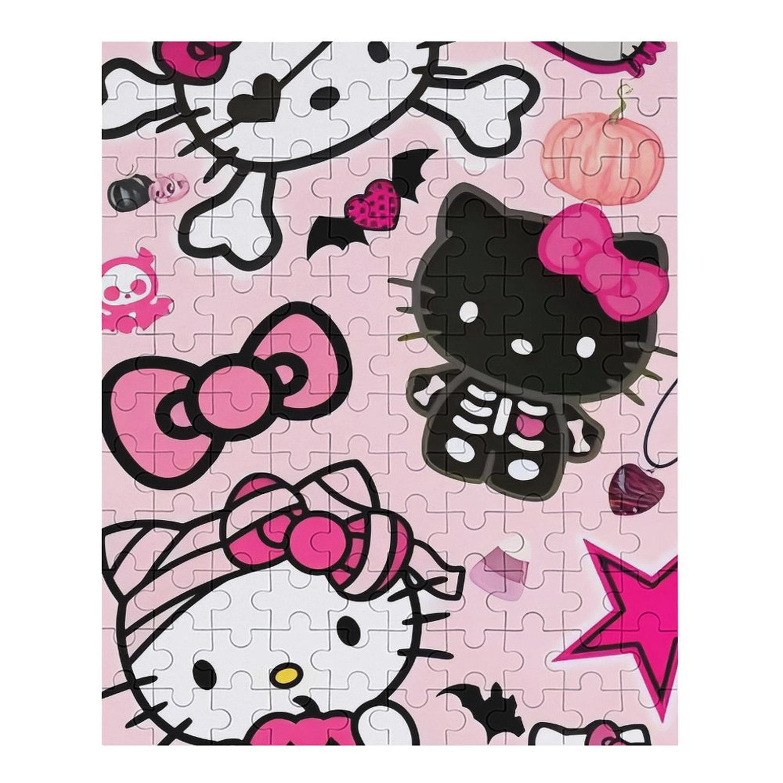 Hello Kitty Merch Hello Kitty Puzzles for Kids 70 PCS Puzzle Toys ...