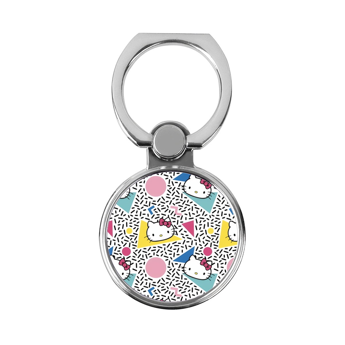 Hello Kitty Metal Ring Circular Phone Holder Metal Finger Ring Socket ...