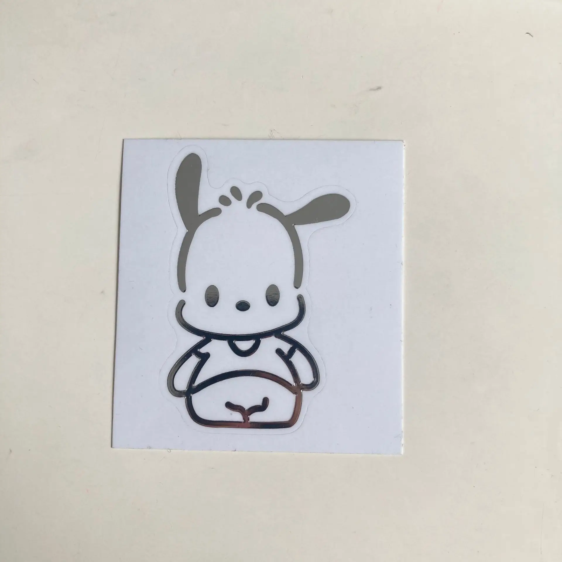 Hello Kitty Metallic Color Sticker Kuromi Cinnamoroll Stickers Diy Kids ...