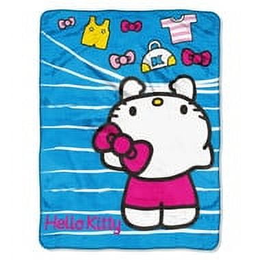 Hello Kitty Micro Raschel Throw - Walmart.com