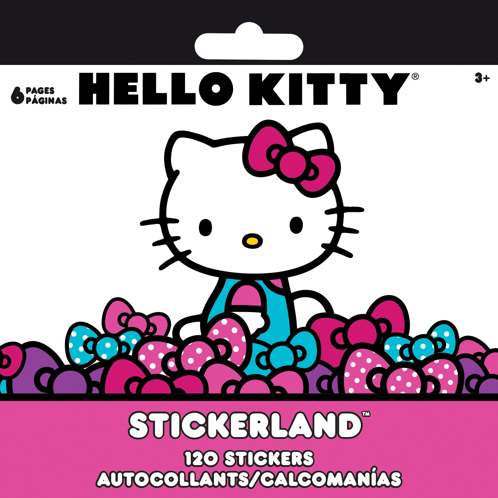 Hello Kitty Mini Stickerland Pad - 6 page - Walmart.com