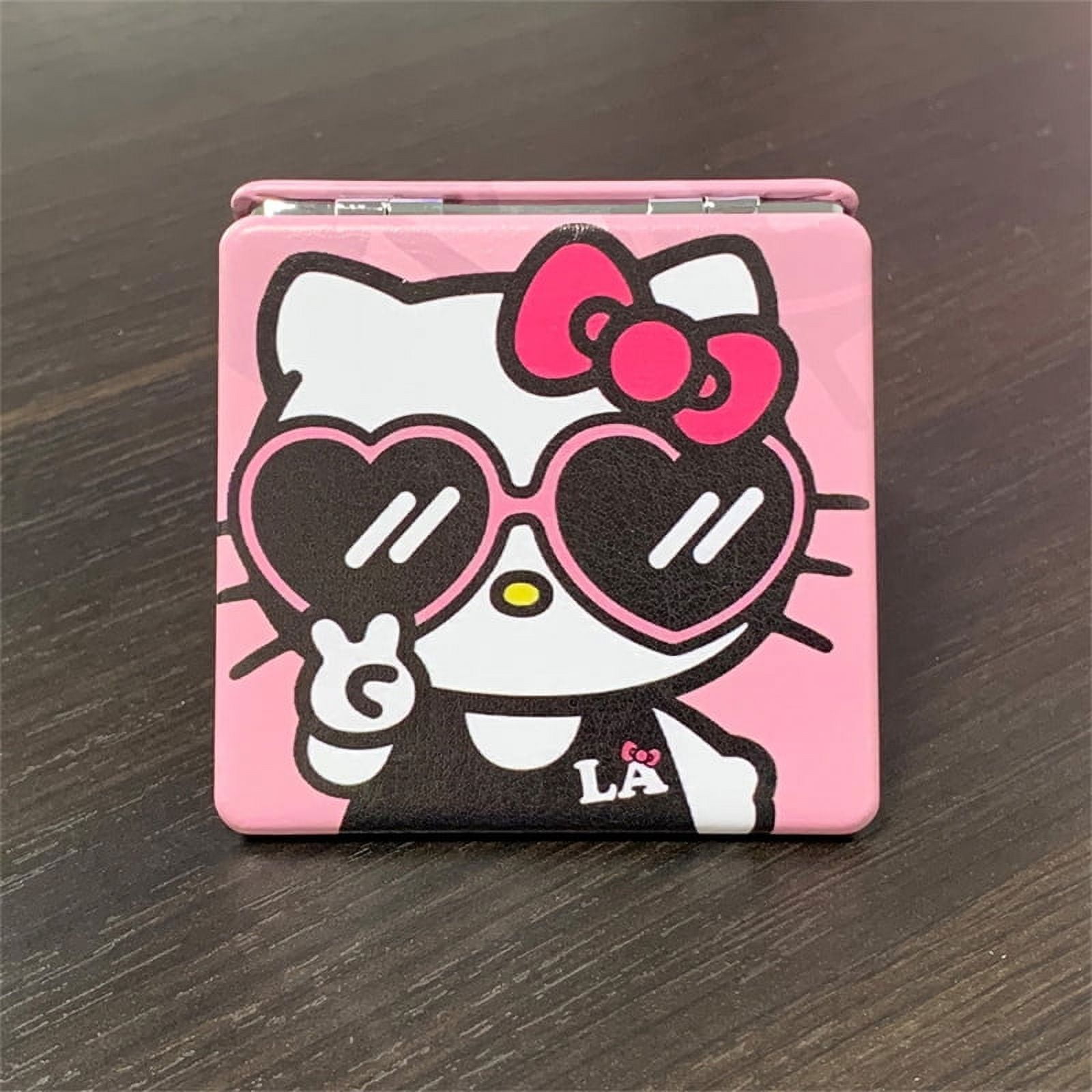 Hello Kitty Mirror Portable Small Mirror Hello Kitty Sanrio Portable ...