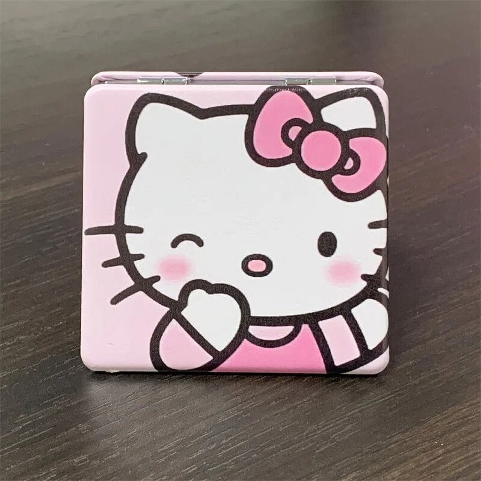 Hello Kitty Mirror Portable Small Mirror Hello Kitty Sanrio Portable ...